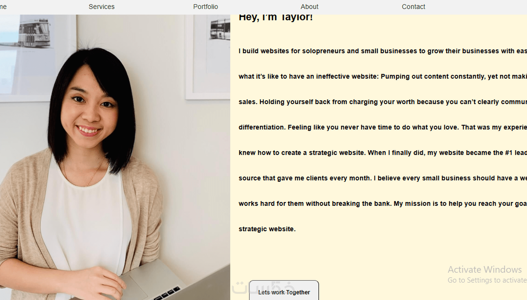 تصميم صفحه HTML5 & CSS3 & JAVASCRIPT بشكل احترافي - خمسات