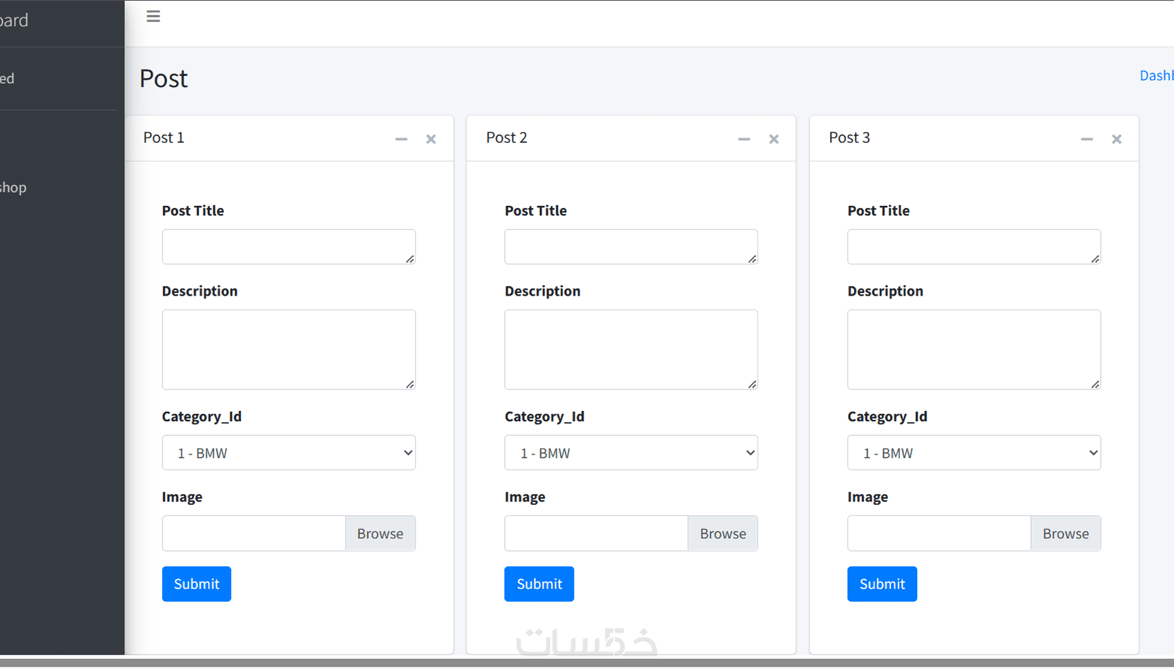 تصميم وبرمجة موقع بـ Html5 Css3 Reactjs Php Mysql Api خمسات