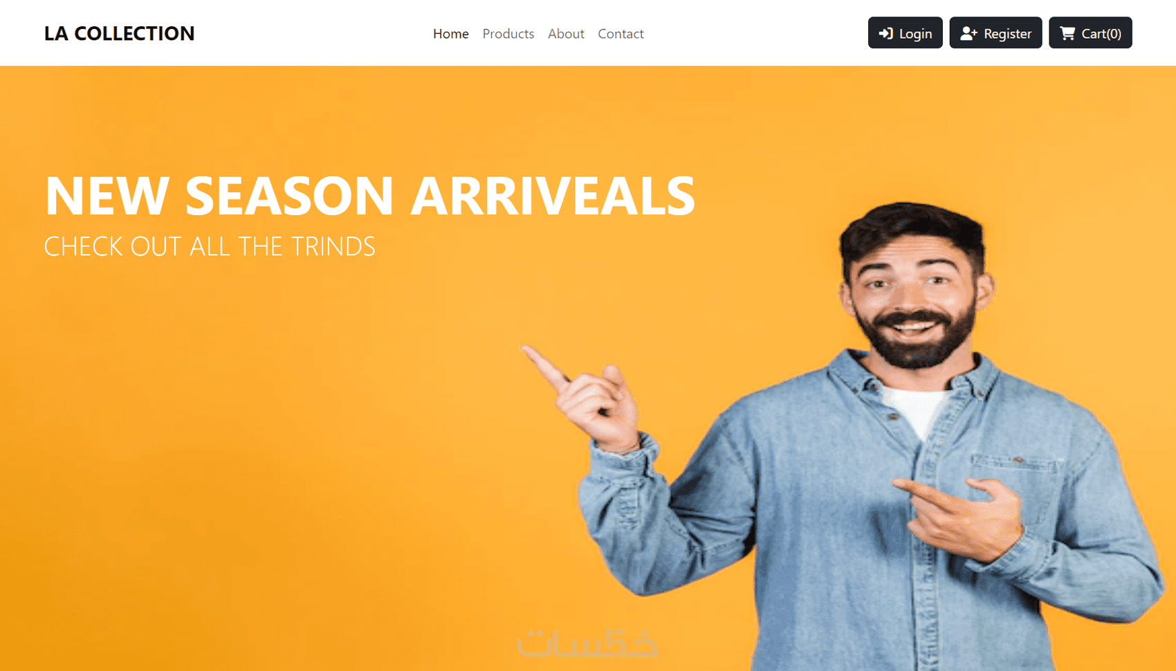 تصميم وبرمجة مواقع HTML-CSS3 -Tailwind-JavaScript -React - خمسات
