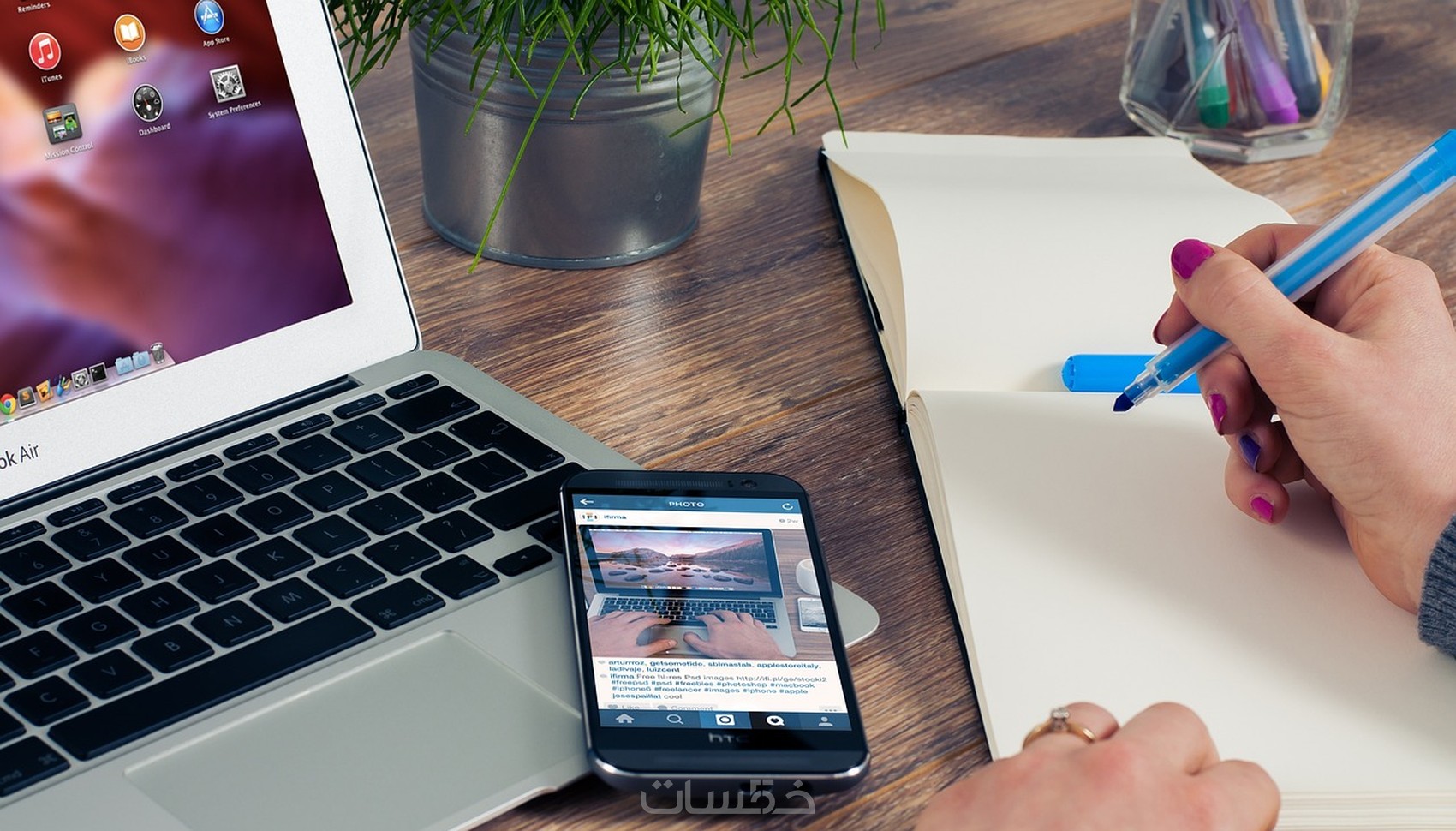 تفريغ محتوى صوتي أو نصي أو صورة الى ملف Word خمسات