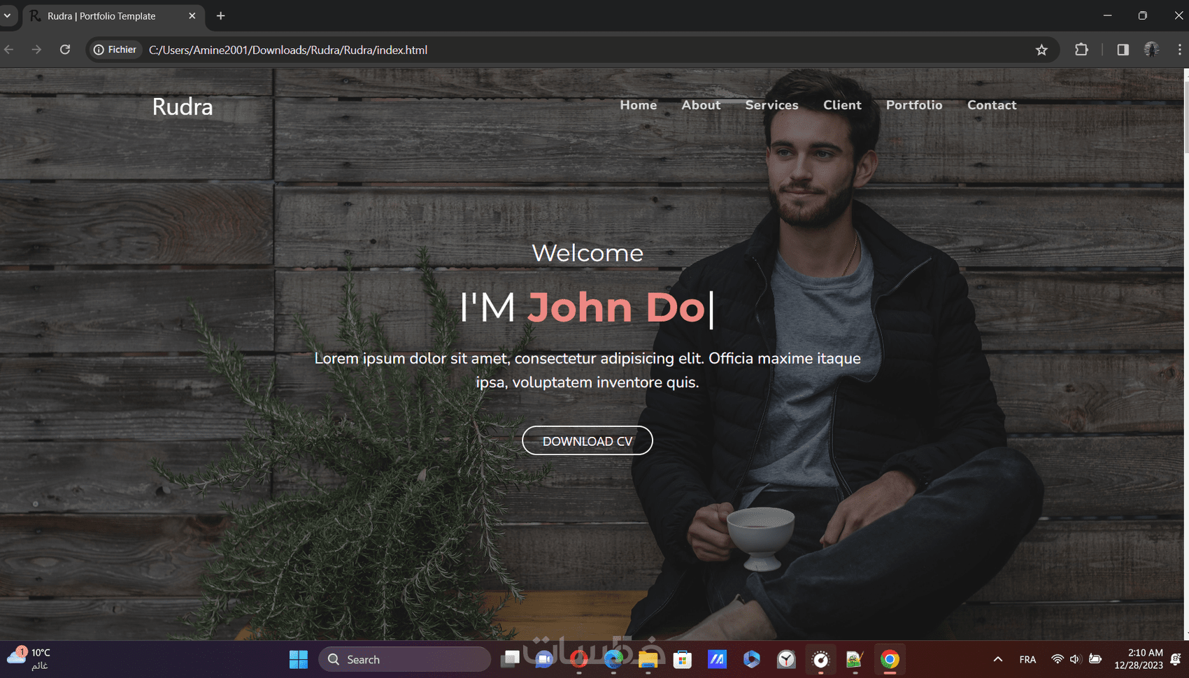 برمجة وتصميم موقع بأستخدام Html5 Css Js Php Mysql خمسات