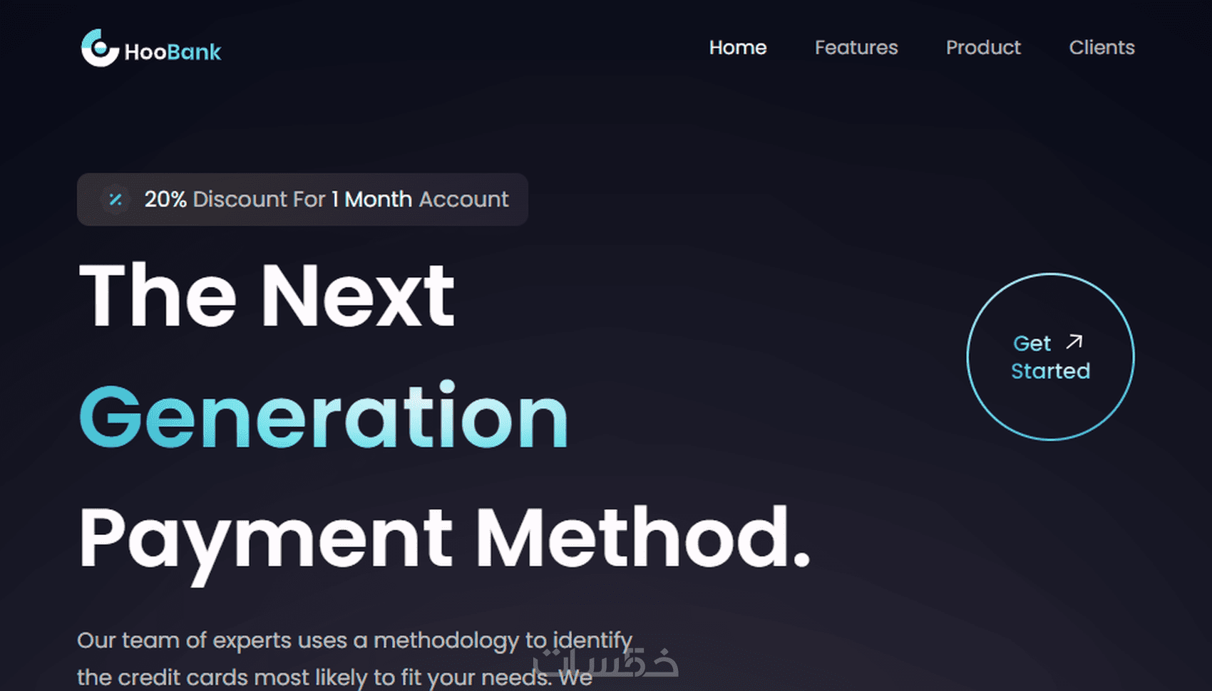 تصميم موقع كامل باستخدام ReactJS TailwindCSS - خمسات