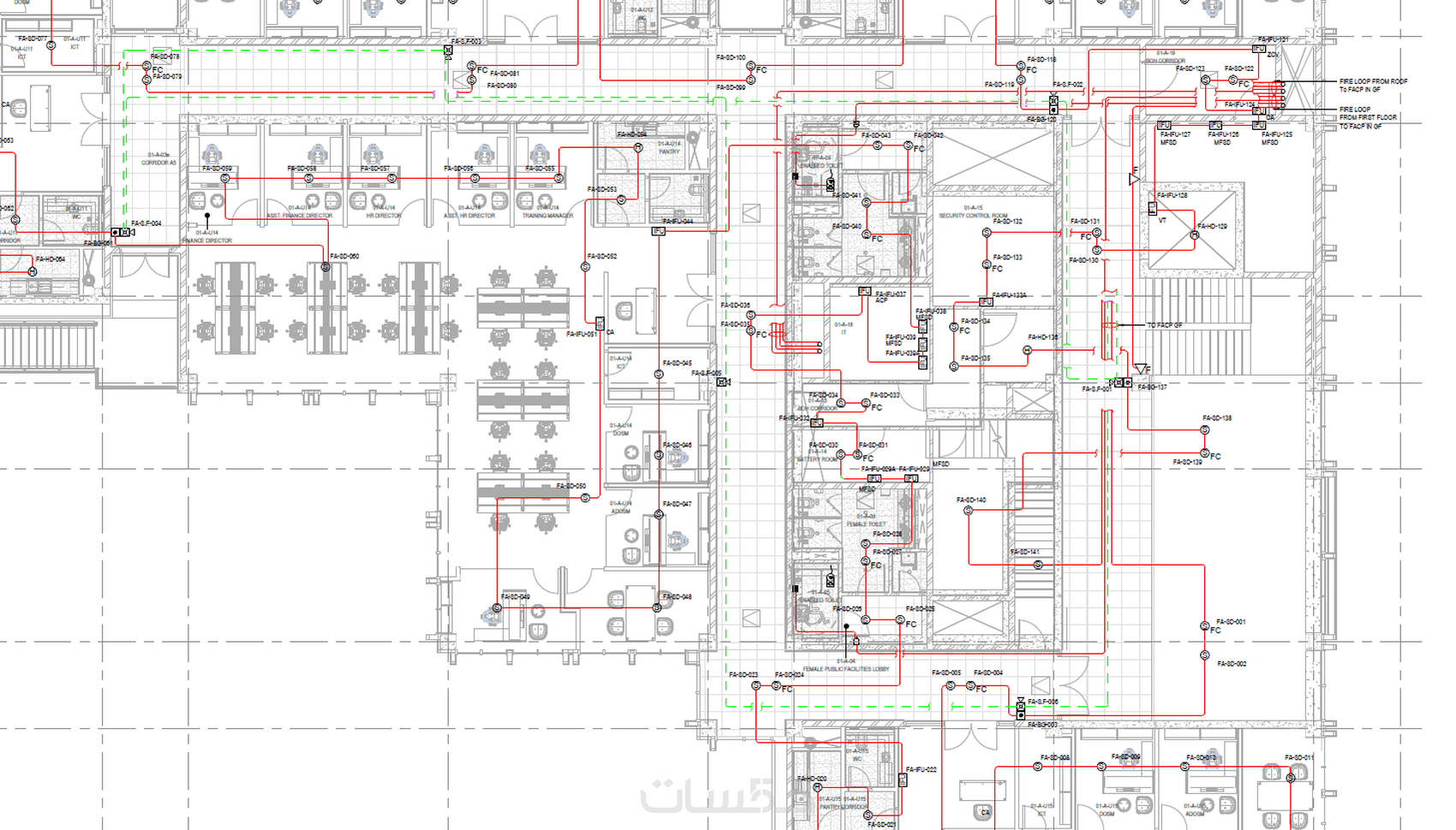 تصميم جميع أنظمة التيار الخفيف (Light Current Systems ) - خمسات