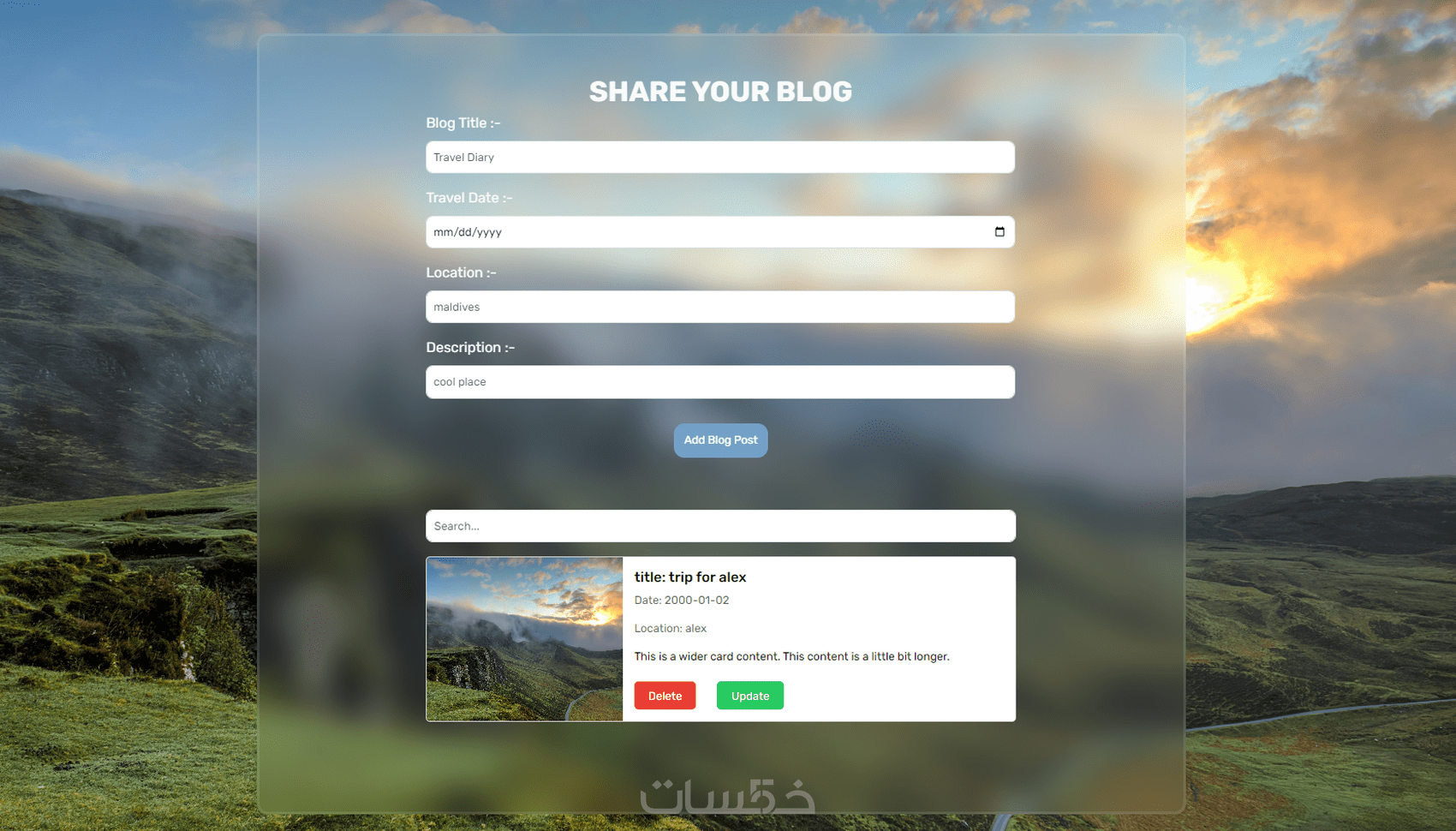 تصميم المواقع باستخدام html - css -j s - bootstrap - خمسات
