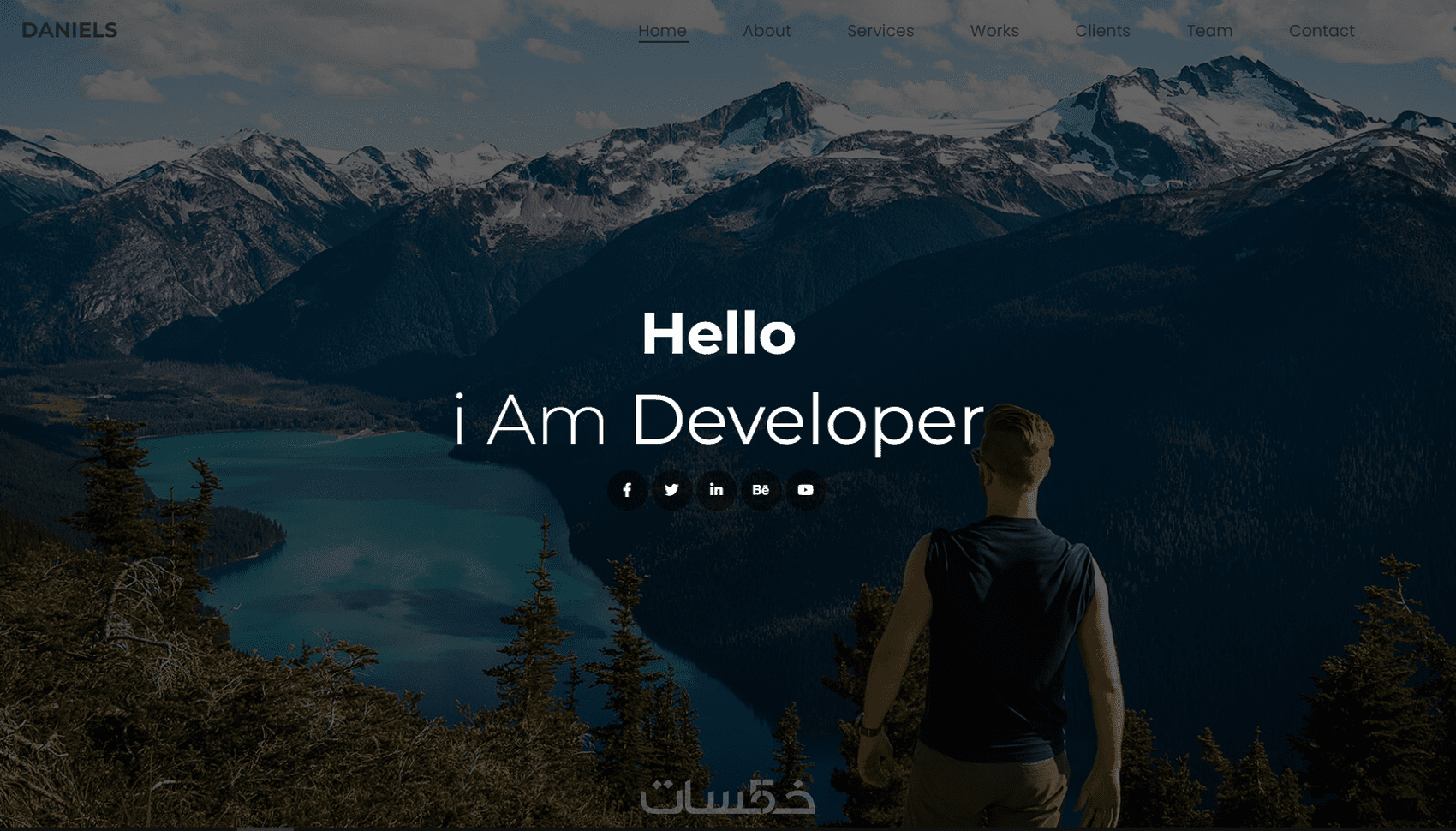 تطوير صفحات ويب باستخدام Html وcss3 وbootstrap خمسات 