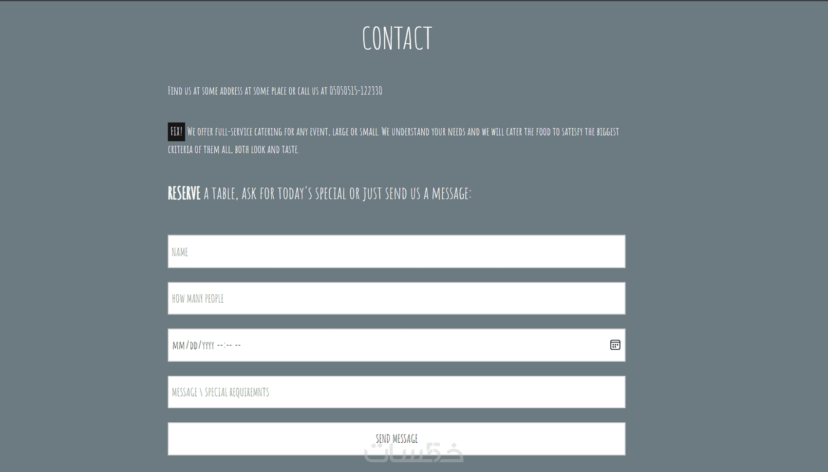 تصميم قوالب HTML و CSS مخصصة لموقعك الإلكتروني - خمسات