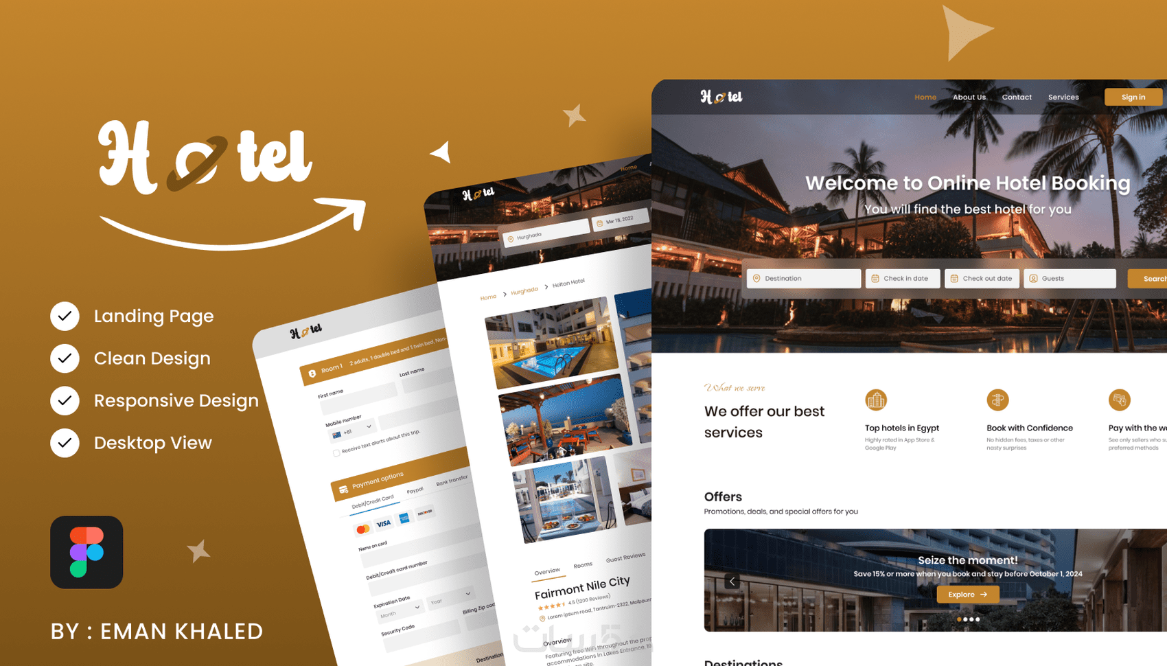 تصميم واجهات مستخدم UI UX مذهلة ومميزة خصيصا لك - خمسات