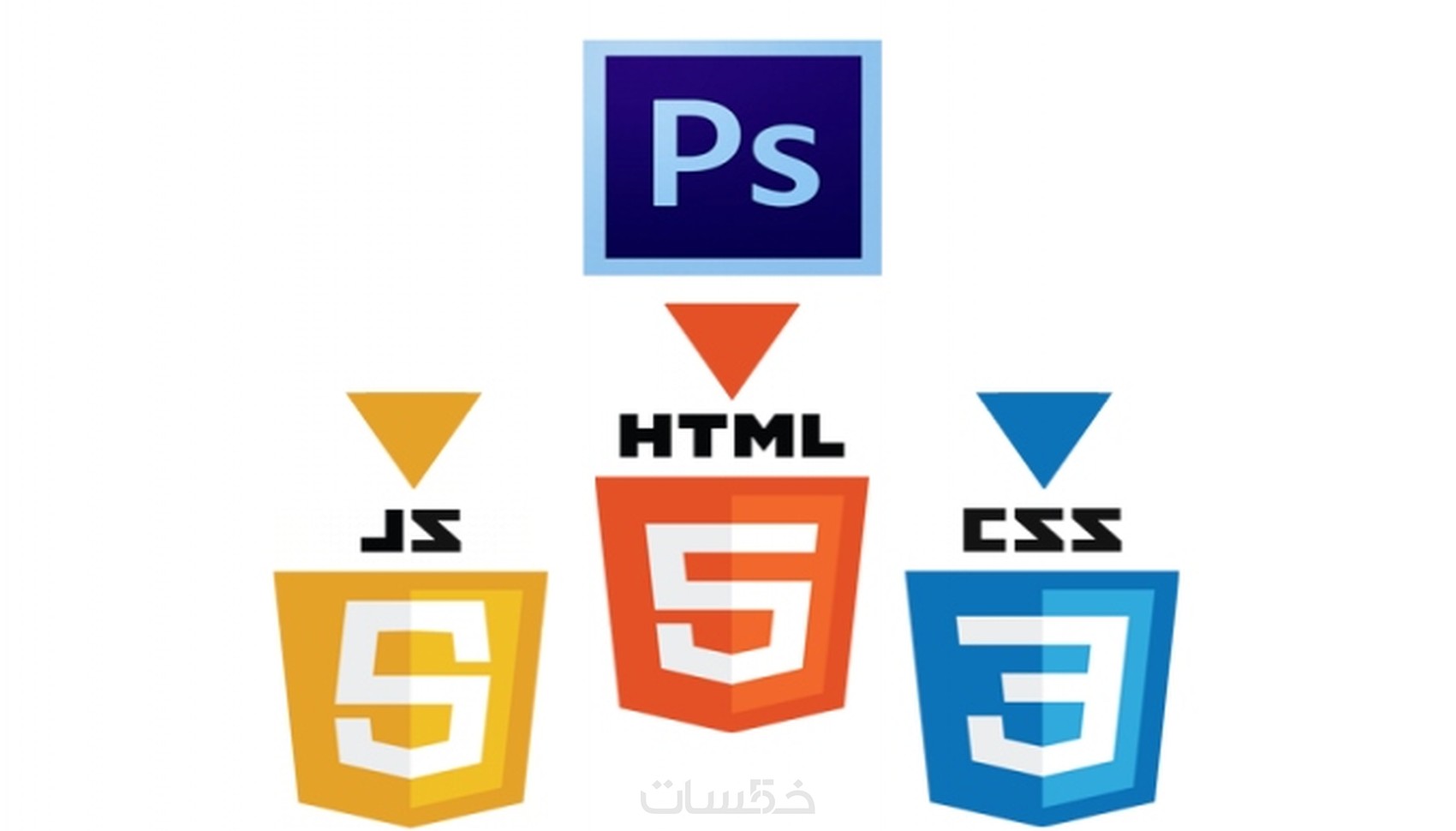 تحويل تصميم PSD إلي قالب HTML5 / CSS3 / jQuery - خمسات