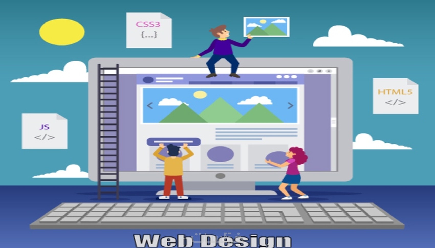تصميم صفحات ويب باستخدام HTML5 & CSS3 بـ 5$ فقط - خمسات