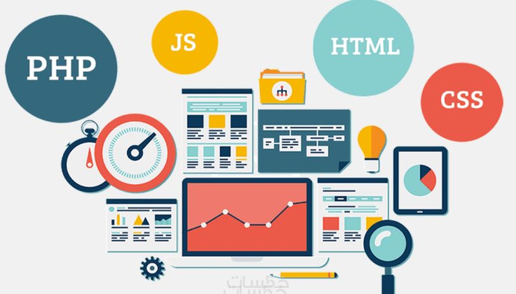 تصميم موقعك باستخدام Html Css Javascript Bootstrap خمسات