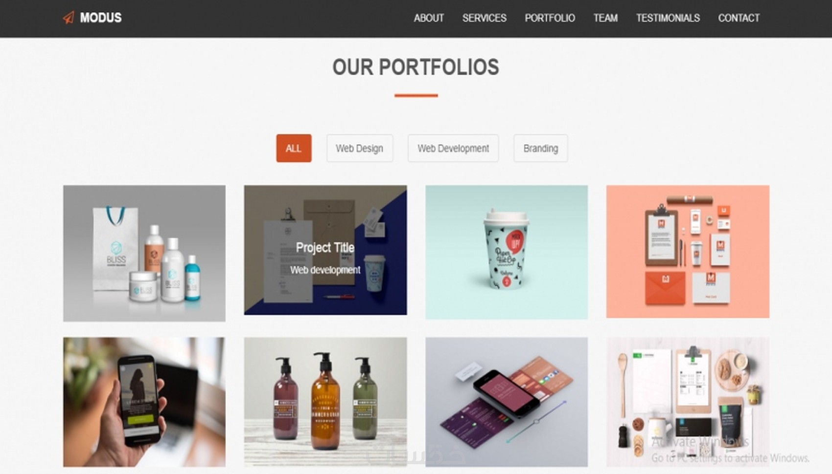 تحويل اي PSD لل html5,css3,js,jq,Bootstrap الصفحة الرئيسة - خمسات