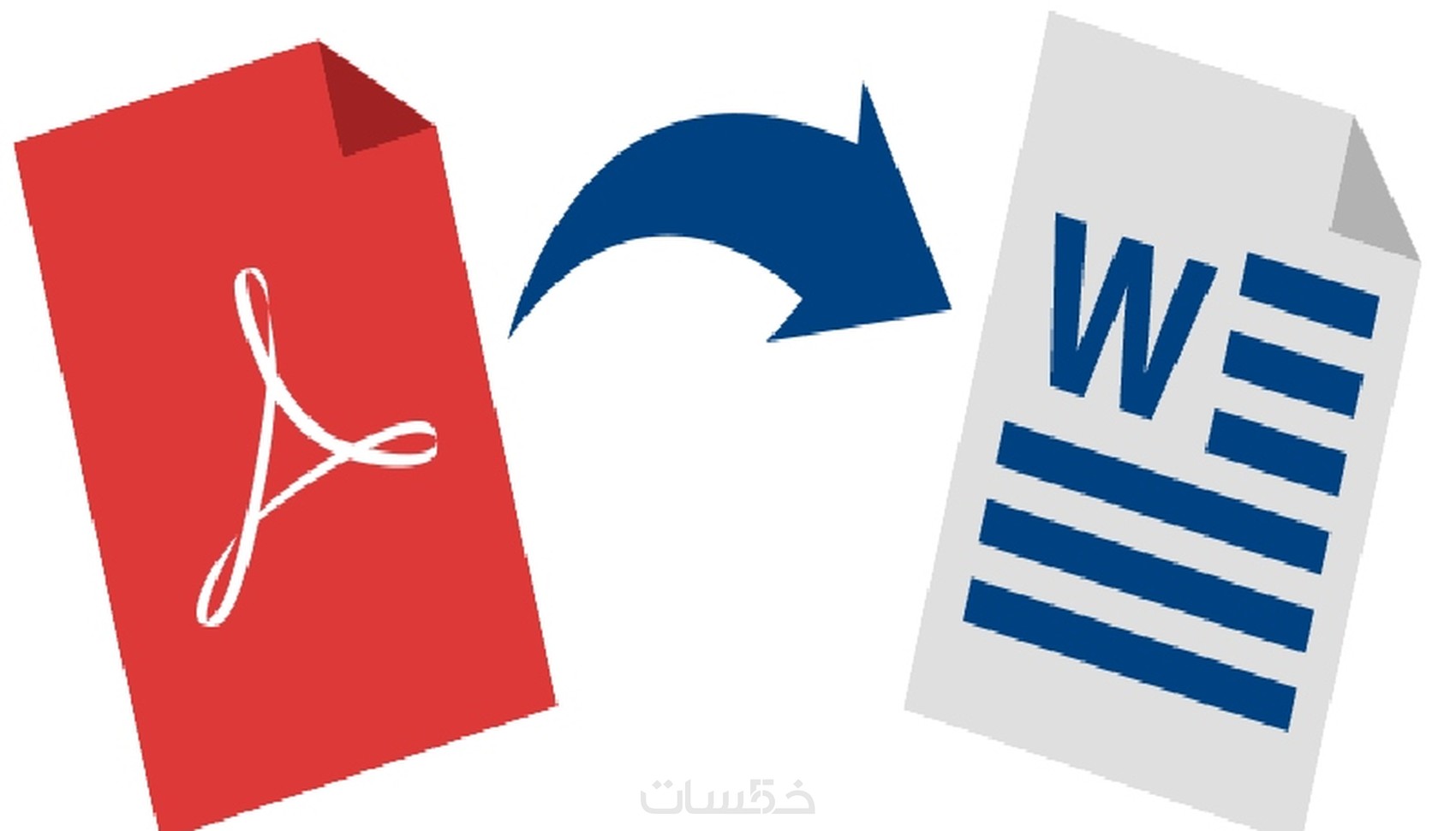 التحويل من PDF أو صورة إلى DOC - خمسات