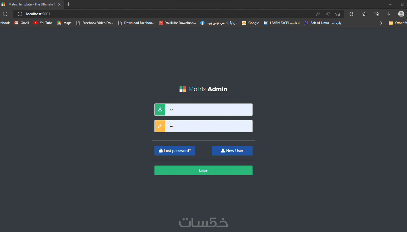 تصميم صفحة ويب باستخدام Html Css Bootstrap Java Script خمسات 5968