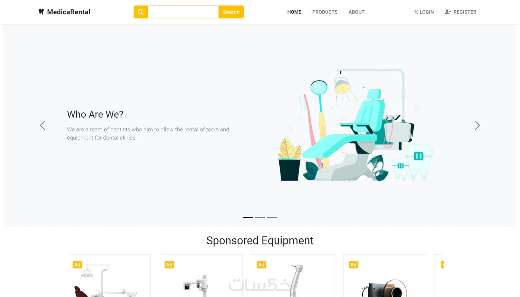 تصميم صفحة Html Css Bootstrap خمسات