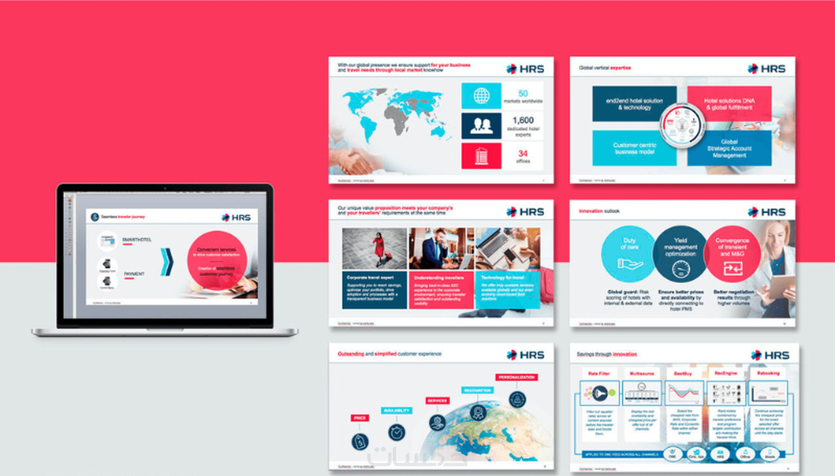 تصميم عرض تقديمي إحترافي (power point) 20 شريحة - خمسات