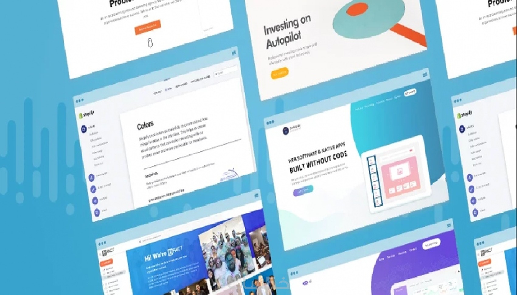 تصميم موقعك ب html5, css3, jquery - خمسات