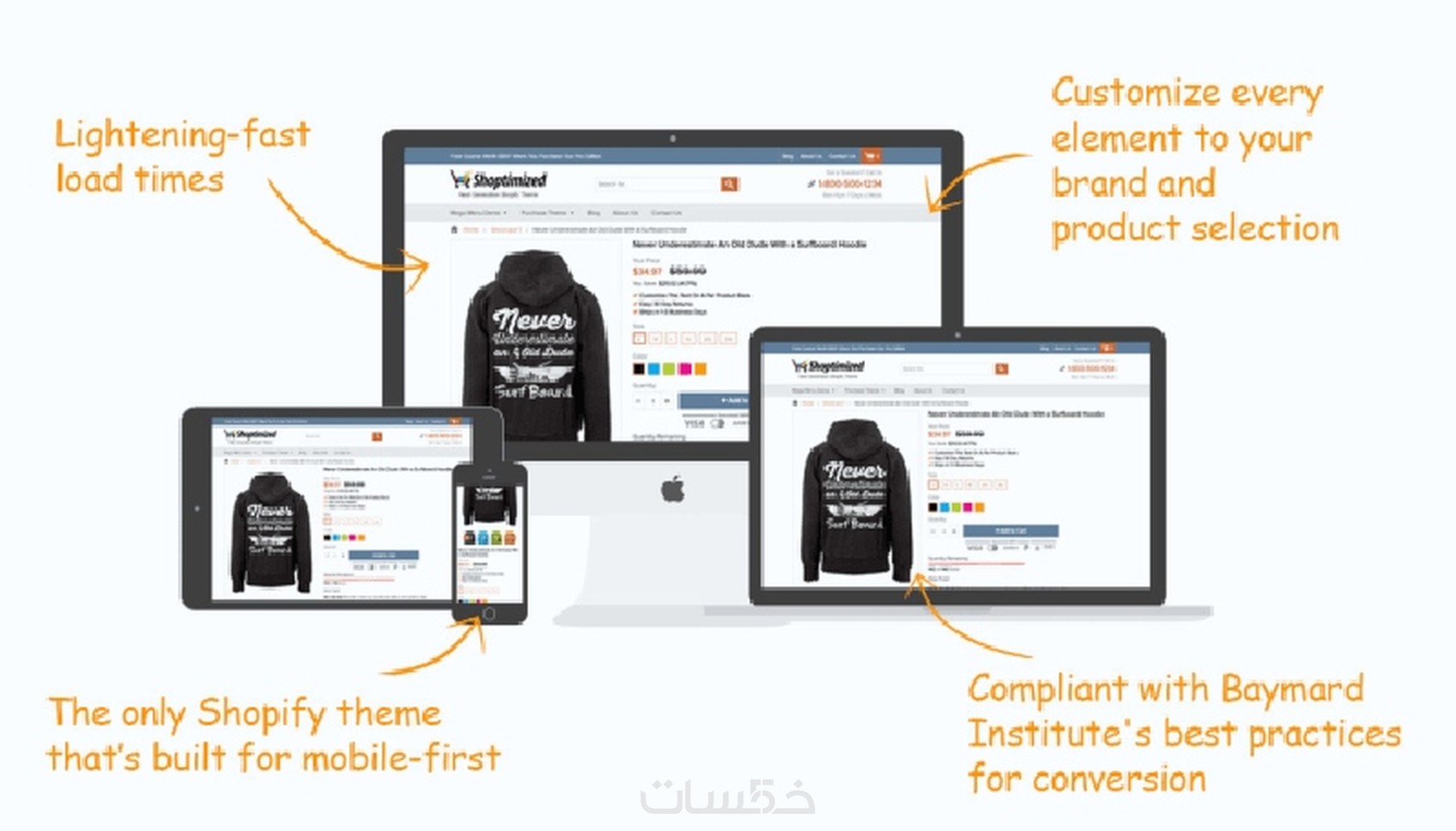 تنصيب اخر نسخة Shoptimized theme على متجرك Shopify - خمسات